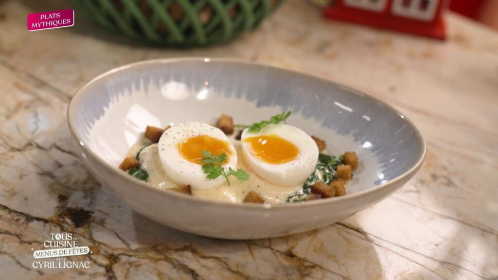 Tous en cuisine avec Cyril Lignac : sa recette d’œufs à la Florentine