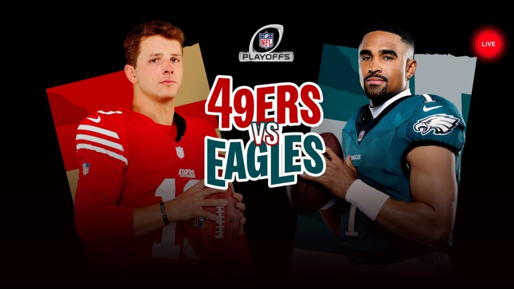 NFL sur W9 : Eagles vs 49ers le choc des playoffs NFC à suivre ce 11 ...